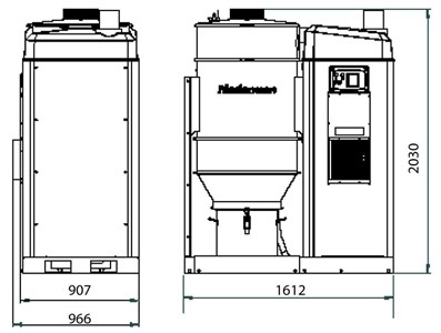 Nederman keskuspölynimurit